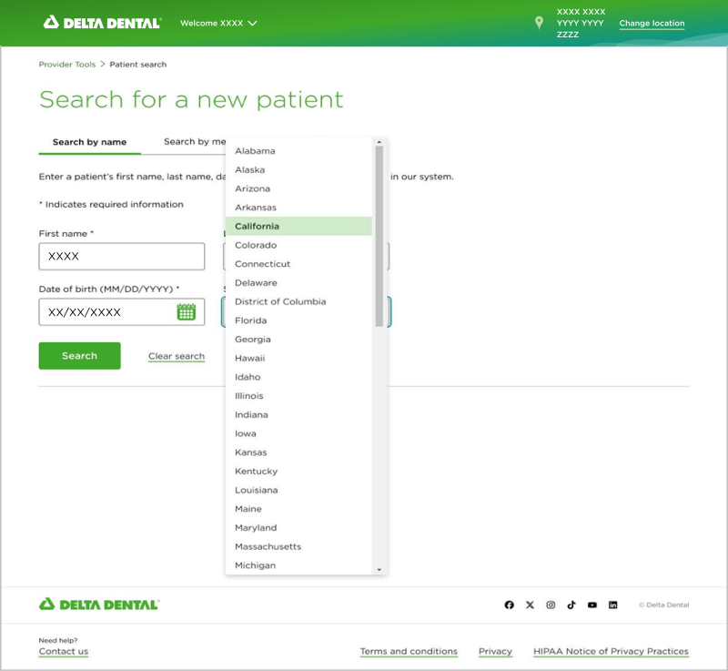 Introducing a new patient search enhancement | Delta Dental